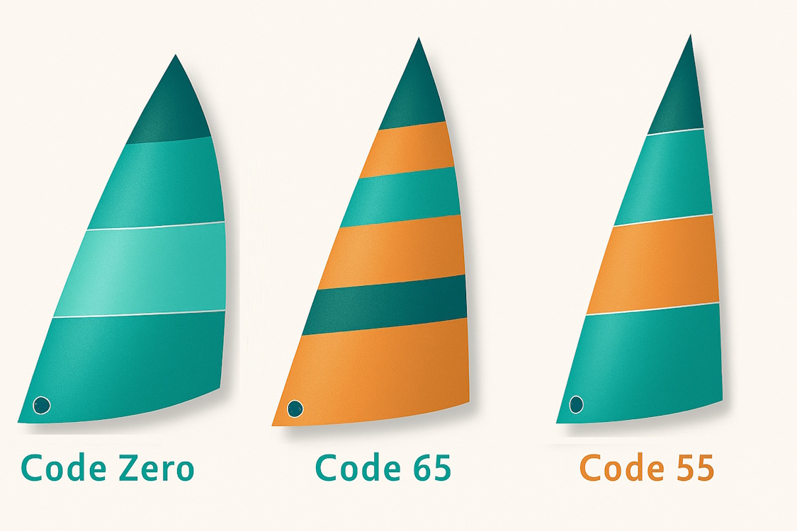 Code Sails Demystified: Code 0, 55, 65 & D Explained for Cruisers