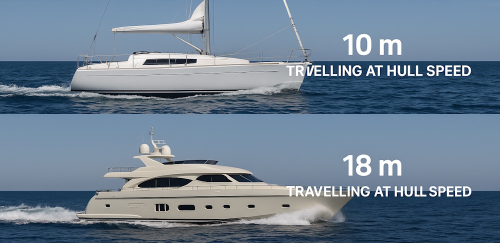 Maximum Hull Speed Calculator - Katamarans - Full Throttle Facts!